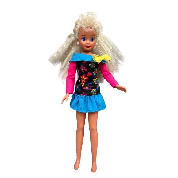 Mattel | Toys | Barbie Mermaid Skipper Doll 994 Crimped Hair Blue ...